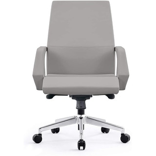 Executive Office Chair Ergonomic Leather Home Office Chair Comfortable ...