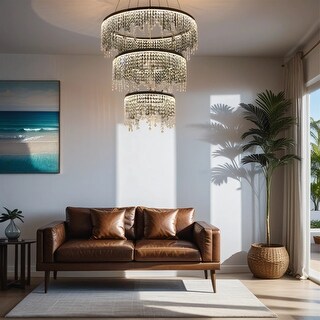 Fancy Hanging Ceiling Lamps Luxury Pendant Light Crystal Chandelier ...
