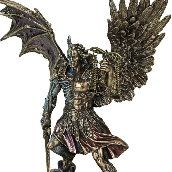 Judgment Of The Nephilim Bronze Finish Fallen Angel Statue - 10 X 8 X 3 ...
