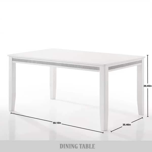 CraftPorch Luxurious Crystal Diamond Strip Dining Table - Bed Bath ...