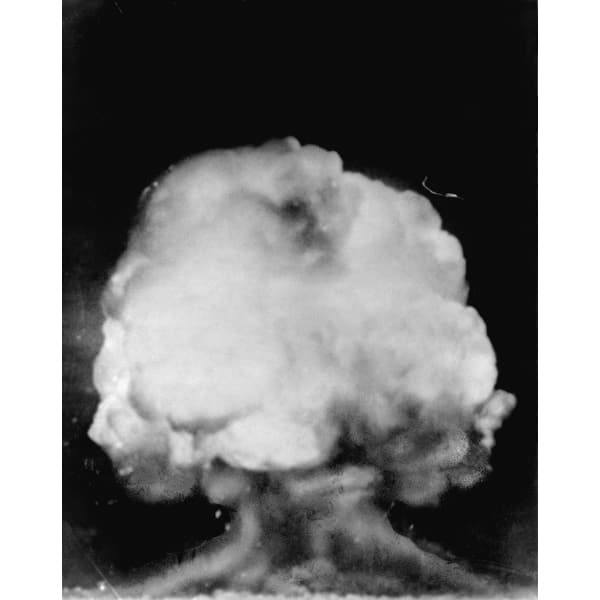 atomic mushroom cloud
