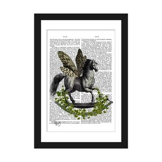 iCanvas "Rocking Horse Fly" by Fab Funky - Bed Bath & Beyond - 37590051