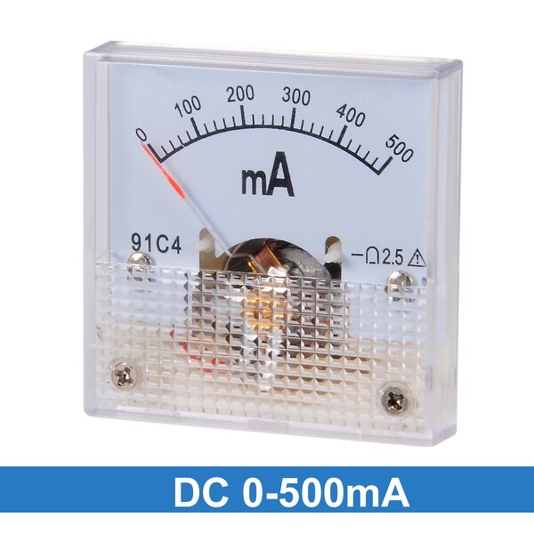 Circuit Testing Gauge Uxcell DC 0-30mA Analog Panel Meter - 91C4 ...