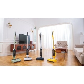 HIZERO F100 Cordless Hard Floor Cleaner, Electric Wet & Dry Cleaner ...