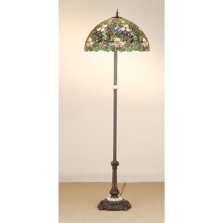 Meyda Tiffany 65445 Stained Glass / Tiffany Floor Lamp from the ...