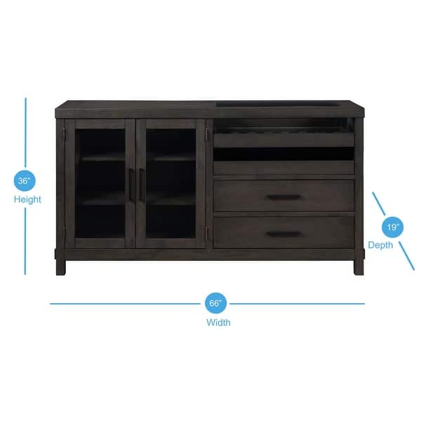 Steve Silver Nevada Dusky Cedar Farmhouse Server - Bed Bath & Beyond ...