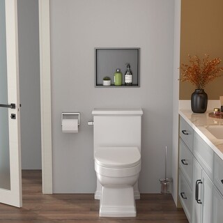 16'' x 14'' Bath Shower Niche Stainless Steel Bathroom Storage - Bed ...