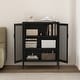 Manhattan Comfort Amelia 31.5 Accent Cabinet with 3 Adjustable Shelves ...