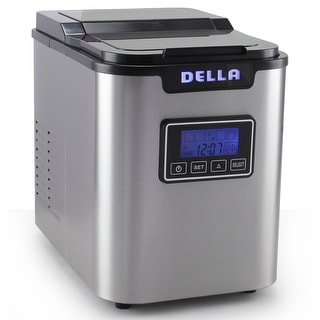 Della Electric Ice Maker Machine Express 26lbs/ Day with LCD Display ...