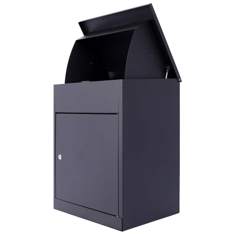 Wall Mounted Lockable Anti-Theft Steel Package Delivery Boxes ...