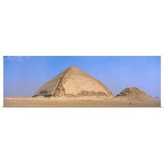 "The "Bent" Pyramid (Il-Haram Il-Munhani) Dahshur Egypt" Poster Print ...