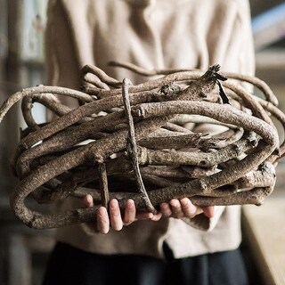 RusticReach Natural Rattan Vine Bundle 16 Foot Long - Bed Bath & Beyond ...