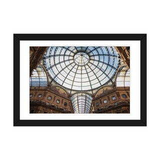 iCanvas "Galleria Vittorio Emanuele, Milan, Italy" by Matteo Colombo ...