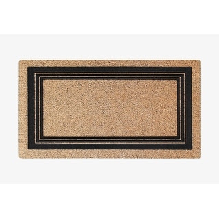 A1HC Classic Border Entrance Door Mats, Durable Large Outdoor Rug, Non ...