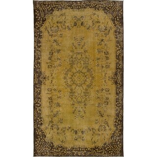 ECARPETGALLERY Hand-knotted Color Transition Light Brown Wool Rug - 5'7 ...