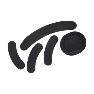 Rounded Curved Mouse Feet 0.8mm w Paper for G PRO Wireless Black 5Pcs/1 ...