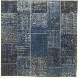 Kaleidoscope Cobalt Blue Area Rug - 7' 7'' X 7' 7'' - 7' 7'' X 7' 7 ...