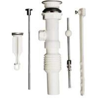 Plumb Pak PP812-70 Plastic Lavatory Pop-Up Assembly, 1"-1/4" - Bed Bath ...