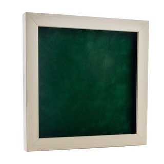 12x12 Shadow Box Frame White Washed Wood | 3/4" Usable Display Depth ...