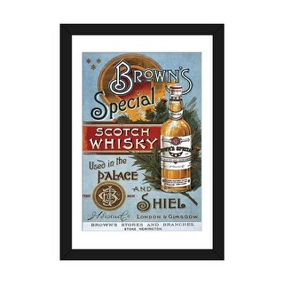 iCanvas "1890s Brown's Special Whisky Advert" by The Advertising ...
