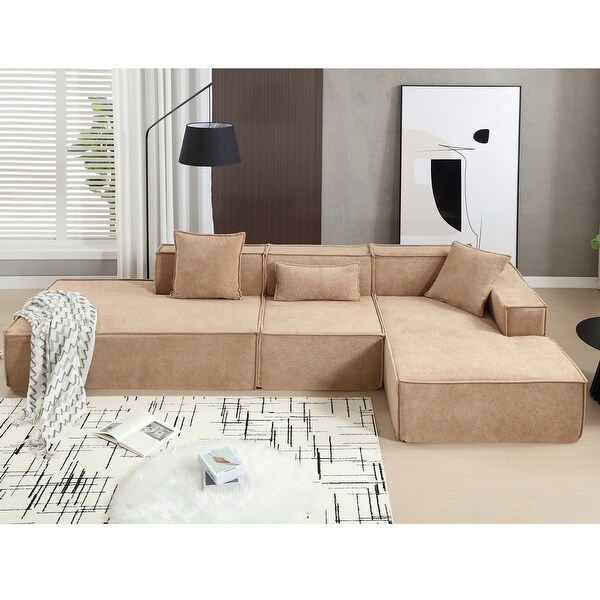 Modular Combination Right Hand Facing L shaped Sofa Bed Bath Beyond 40827651