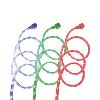 HOMLUX 16ft LED Flat Rope Light, Color Changing RGB, Linkable, Indoor ...