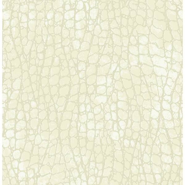 Seabrook Designs Elza Faux Croc Skin Unpasted Wallpaper - Bed Bath ...