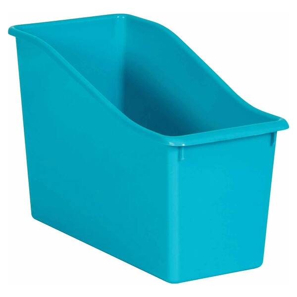 Teacher Created Resources Teal Plastic Book Bin, Pack of 6 - Bed Bath ...