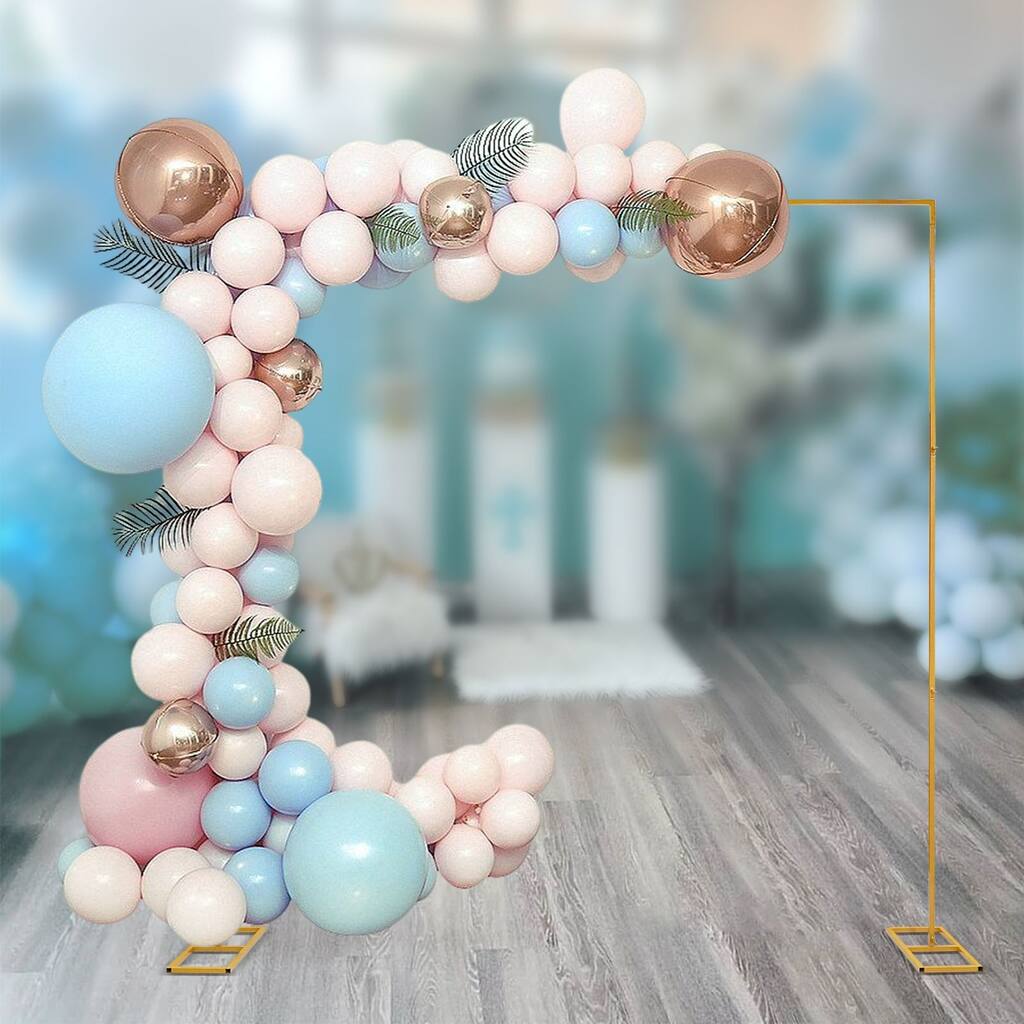 9.8Ft Wedding Backdrop and SIgns Metal Stand for Party - Overstock ...