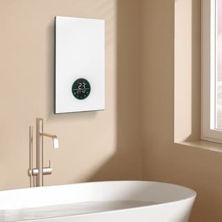 Modern Electric Rectangular Water Heater Instant Tankless Water Heater ...