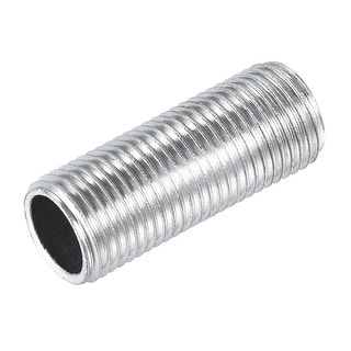 Lamp Pipe 1/8IP All Thread 2.5cm Long Extension Rod Coupling Connector ...
