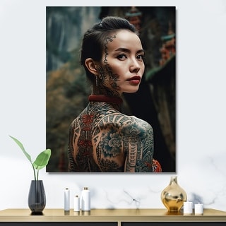 Designart "Native Chinese Tribal Woman I" Asian Woman Wall Art Prints ...
