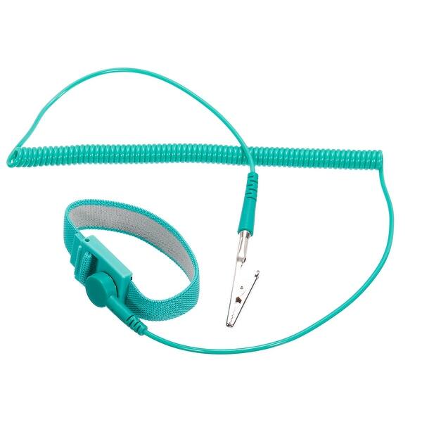 ESD Anti Static Wrist Strap 7.9ft PU Adjustable Antistatic Bracelet ...