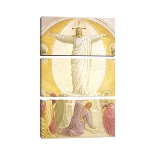 iCanvas "The Transfiguration, 1442" by Fra Angelico 3-Piece Canvas Wall ...