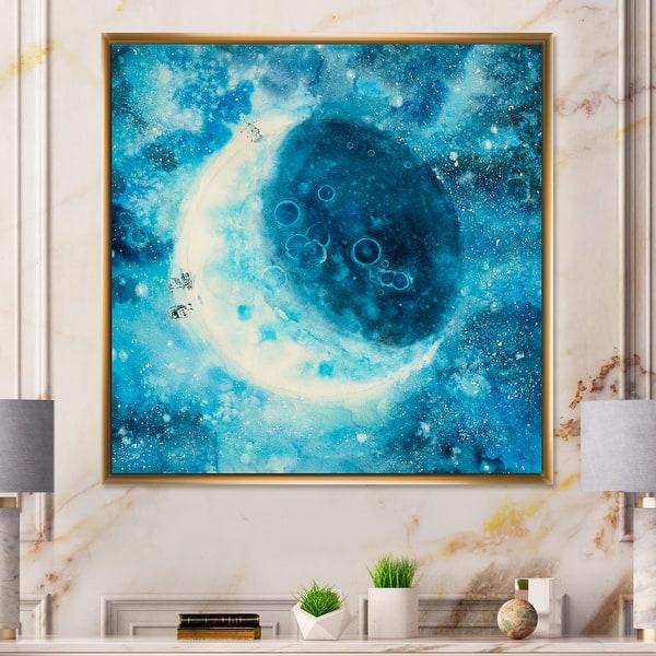 abstract moon phases