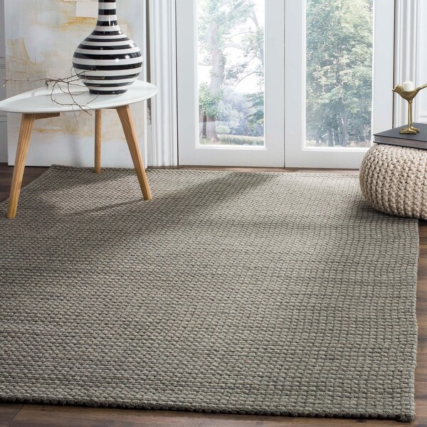Momeni Charles Hand-tufted Wool Chevron Pattern Area Rug - Bed Bath ...