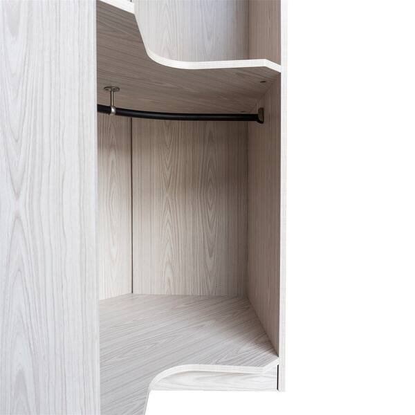 extra tall corner wardrobe