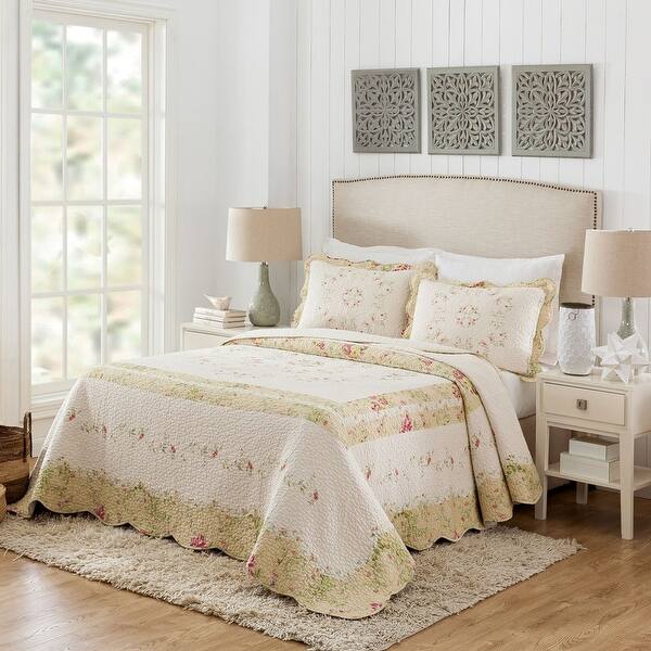Mary Jane's Home Prairie Bloom King Bedspread - Bed Bath & Beyond ...