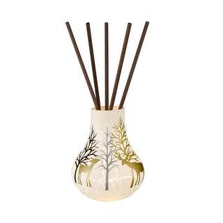Elk Home Winterglow White Glass 4 Inch Wide Diffuser - Bed Bath ...