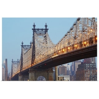 "Queensboro bridge at sunrise" Poster Print - Multi - Bed Bath & Beyond ...