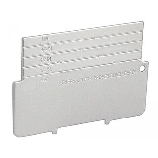 10 Pcs, Device Partition for 1-1/2 in. Deep, 4 in. Square Junction Box ...