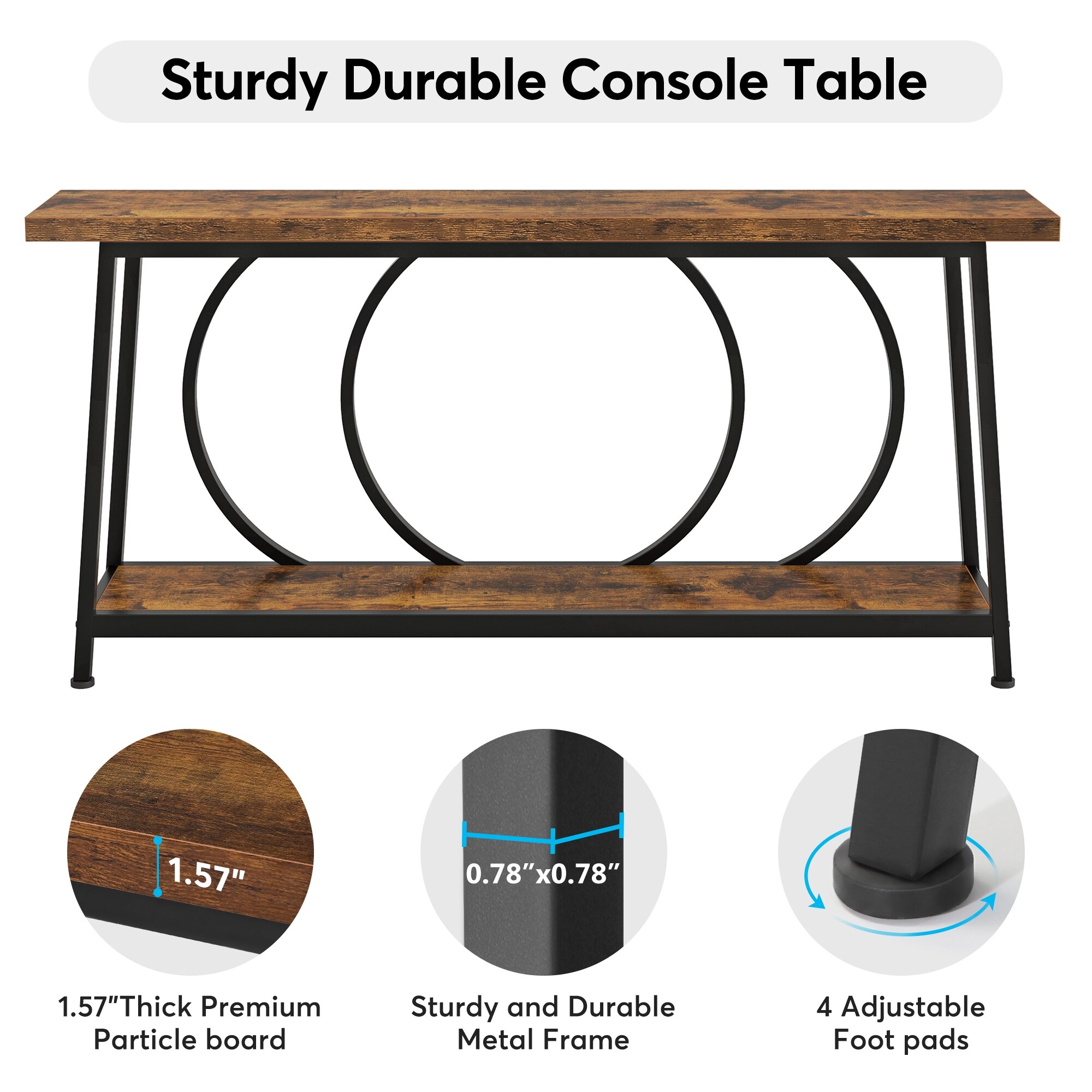 9 foot console table store