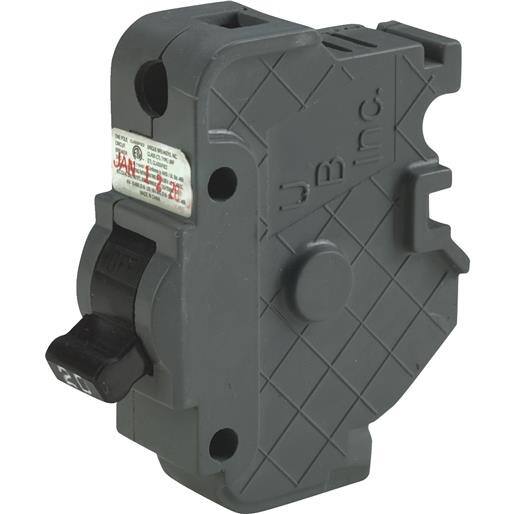 Connecticut Electric 20A Sp Circuit Breaker VPKUBIF20N Unit: CARD - Bed ...