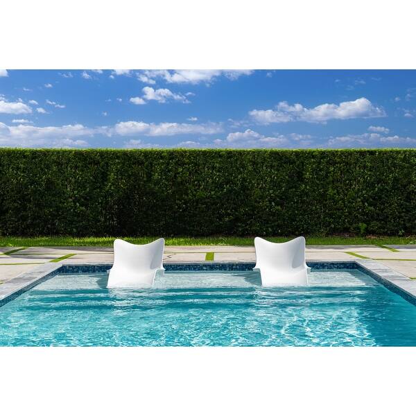 Panama Jack Set of 2 Wave In-Pool Chaise Lounger - Bed Bath & Beyond ...