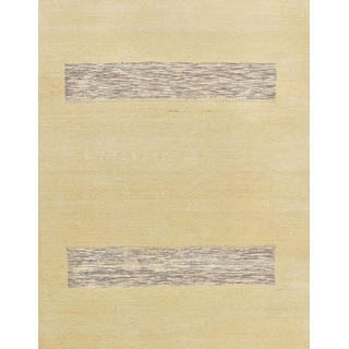 Ahgly Company Machine Washable Abstract Yellow Area Rugs - Bed Bath ...