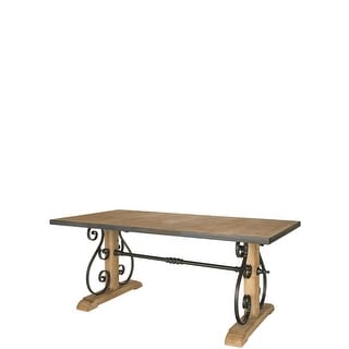Sullivans Table, Brown - 71"L x 35.5"W x 29.75"H - Bed Bath & Beyond ...