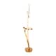 Symphonie 68W Unique Modern Design Led Floor Lamp, Anodize Gold - 63 ...