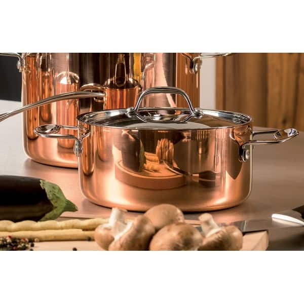 Mepra Toscana Copper Deep Pot - Bed Bath & Beyond - 40117199