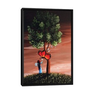 iCanvas "Butterflies Are A Fairys Best Friend" by Moonlight Art Parlour ...
