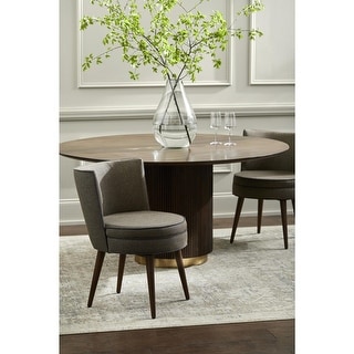 Myranda Modern Minimalist Brown Dining Chair (Set of 2) - Bed Bath ...